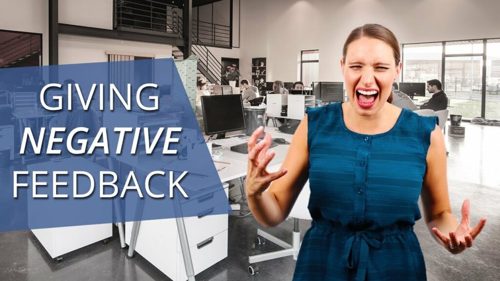 How to Give Negative Feedback – Lead with Words